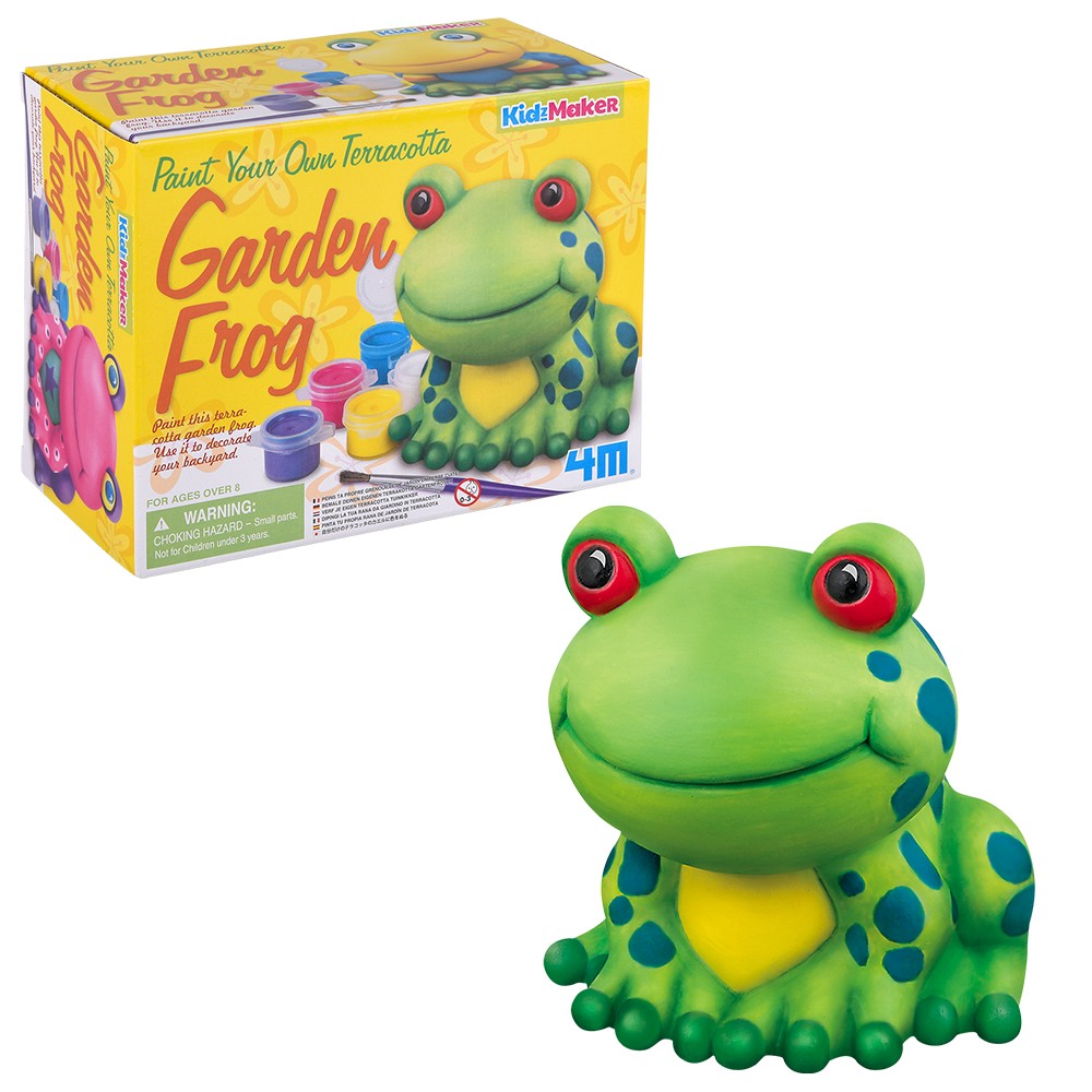 KidzMaker /Paint Your Own Terracotta Garden Frog
