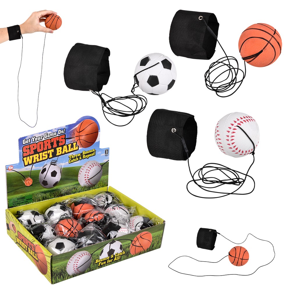 2.25" Sports Wrist Band Return Ball