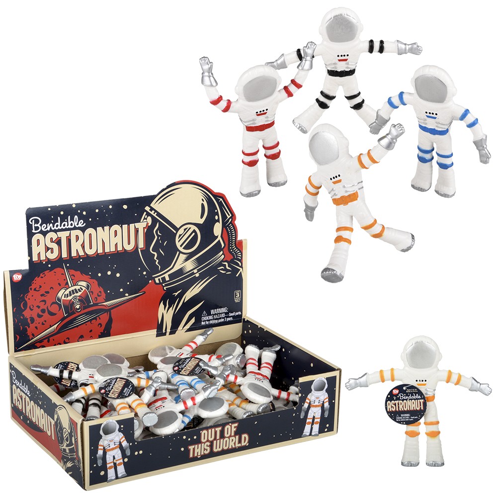 4" Bendable Astronaut