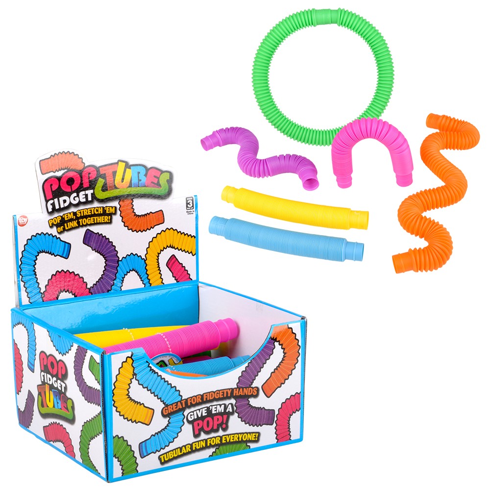 9" Pop Fidget Tube