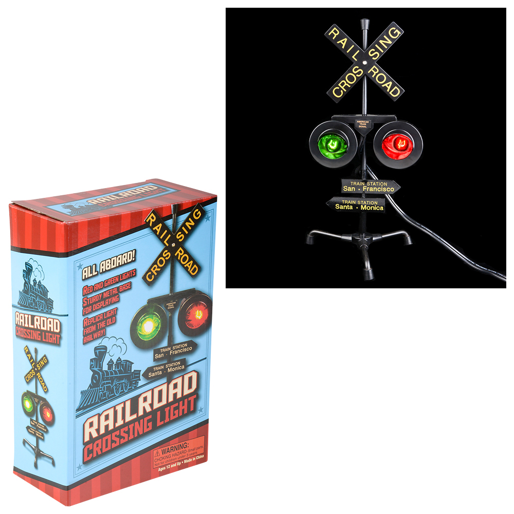 Railroad Crossing Light 9"