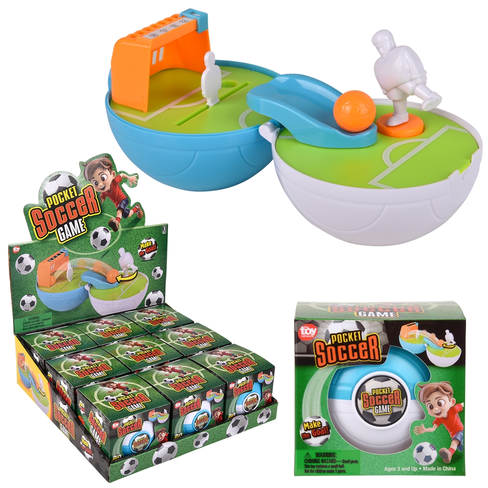 9-Pack 3.5" Pocket Ball Soccer Games - Portable Skill Toy for Kids ...