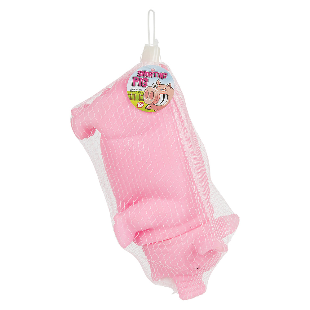 Pink Snorting Pig, 8"