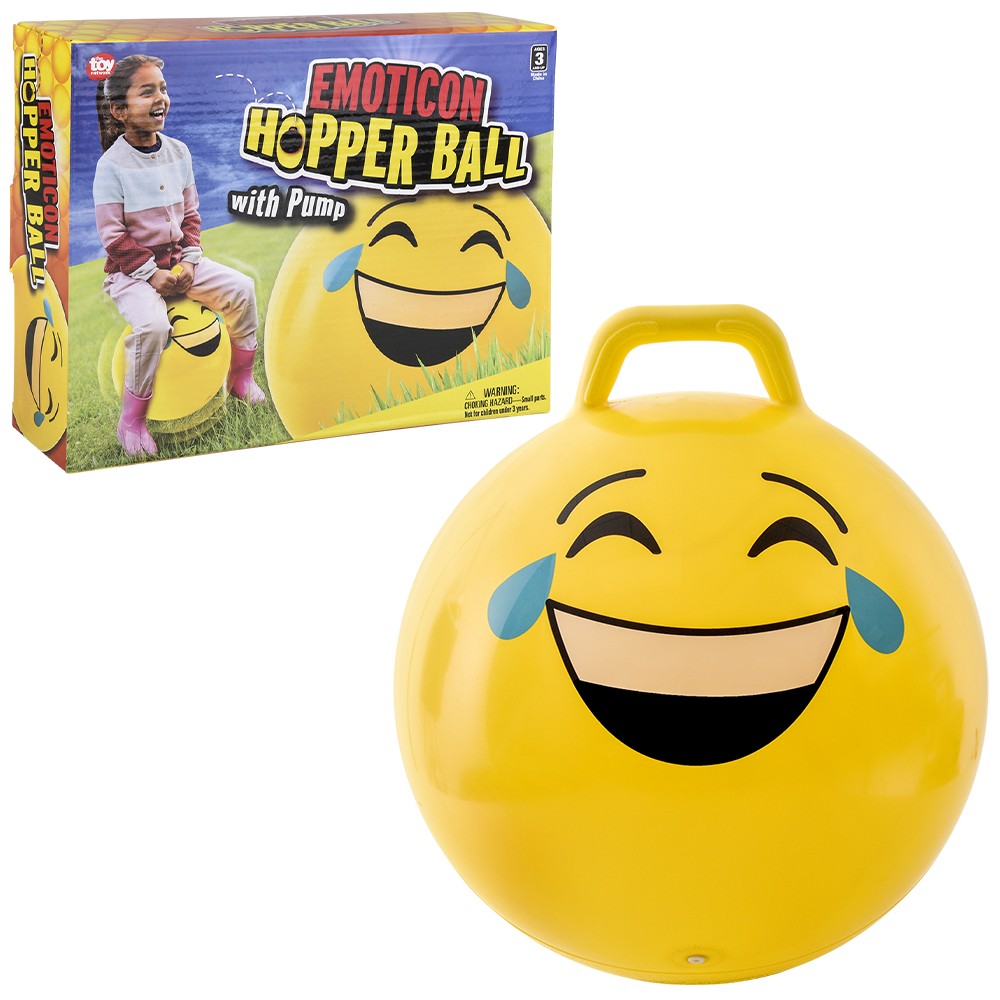 18" Emoticon Hopper Ball