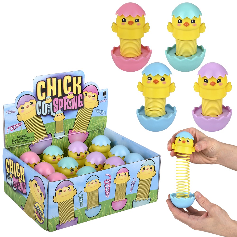 Easter Chick Fidget Spring 4.7"
