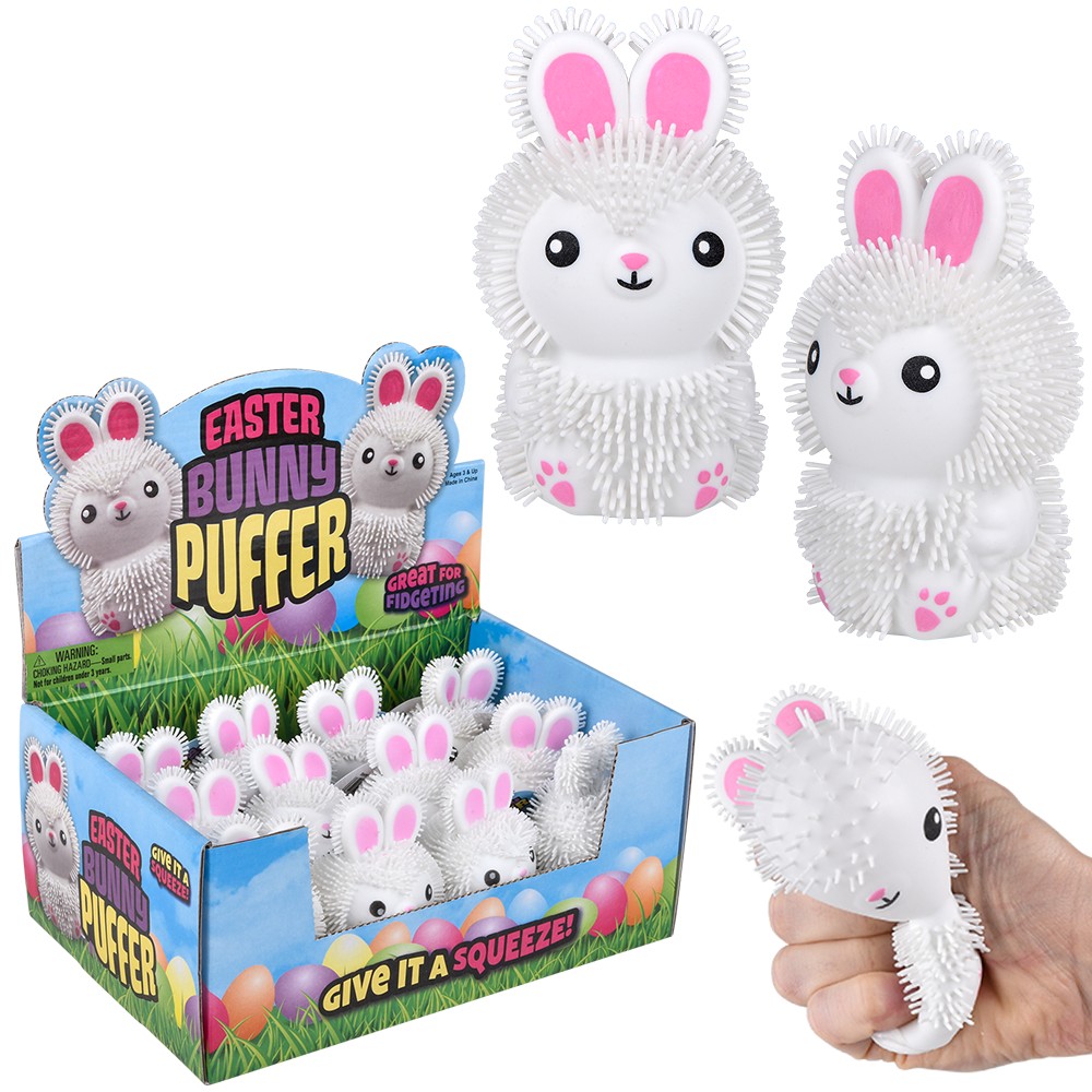 Easter Bunny Puffer Squishy — Learning Express Gifts