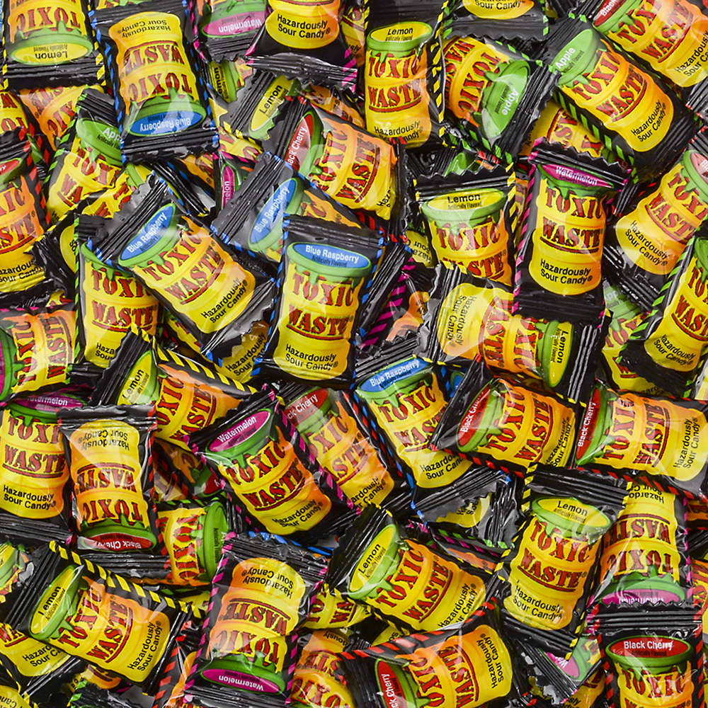 Toxic Waste Assorted Sour Candy Bulk